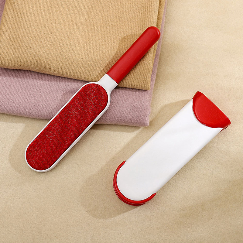 Portable Manual Lint Remover Brush Two-Side Anti-Static Pet Hair Remover ba