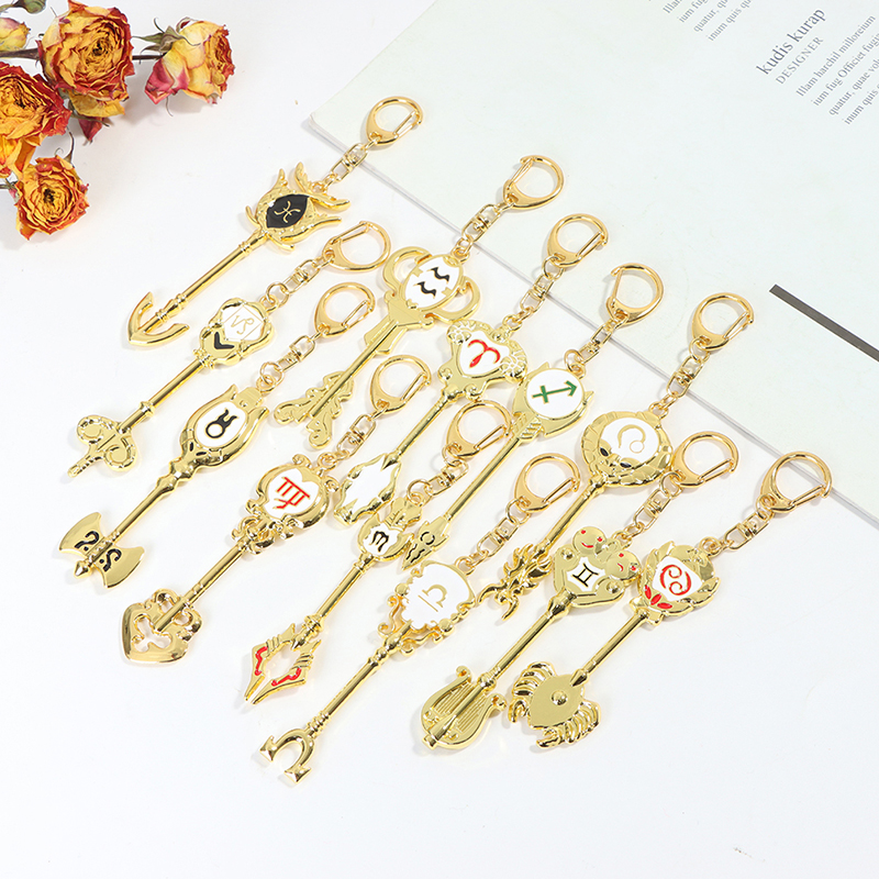 Cartoon Anime Fairy Tail Zodiac Star Summons Key Twelve Constellation ...