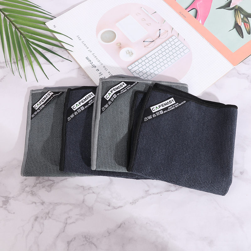 4 ventose cucina barista ristorante asciugamano ciotola per pulizia panno in microfibra Sn