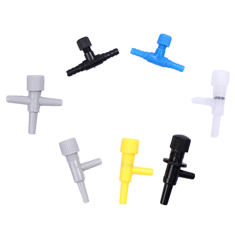 5 pz Valvola Ossigeno Controllo Volume Serbatoio Regolatore Aria Acquario Flusso Tubo Tubo Sb