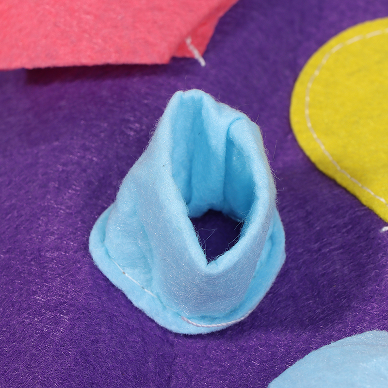 Dog Puzzle Mat Pet Mental Stimulation Toys Snuffle Treat Mat Sniffing Pad Pe