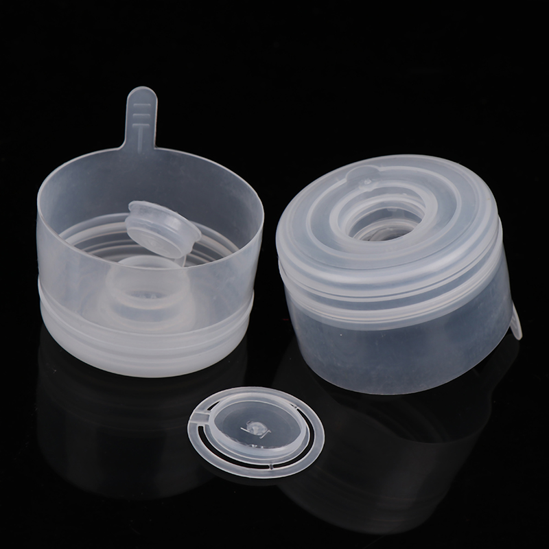 5Pcs White Reusable Water Jug Cap Water Bottle Snap On Caps for 3 5Gallon ba