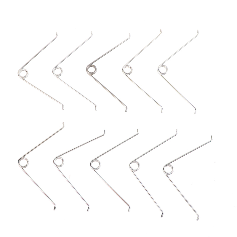 10Pcs V Shape Steel Compression Spring Gardening Scissors Accessories Tool