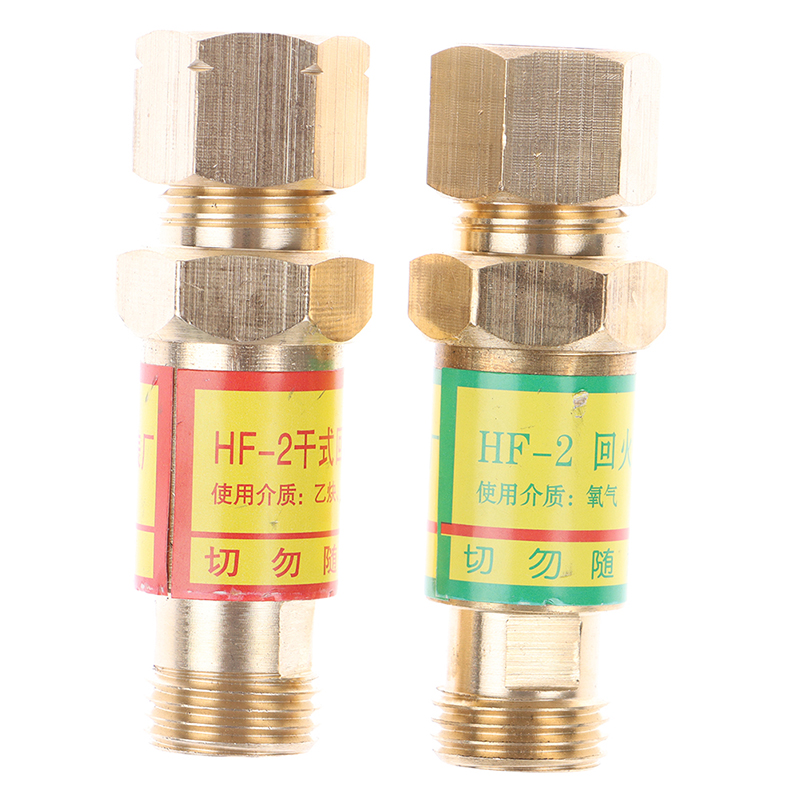 GAS WELDING ACCESSORIES Oxygen/Acetylene Check Valve Flashback Arres-qi ...