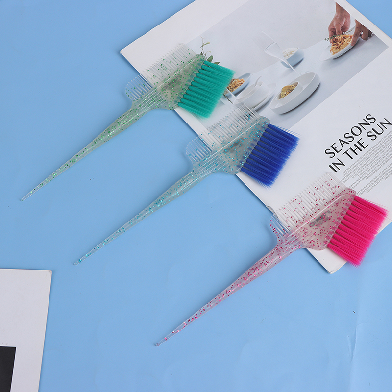 Pro Salon Hair Color Hair Dye Brush Comb Hair Dyeing Root Hair Bleach ...