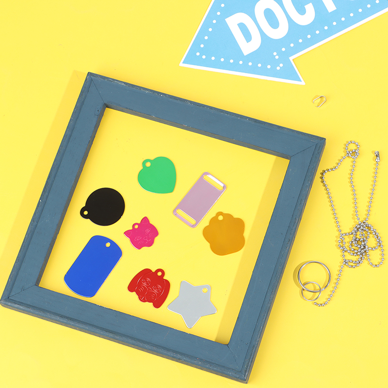 20pcs Personnalisé ID de chien vier