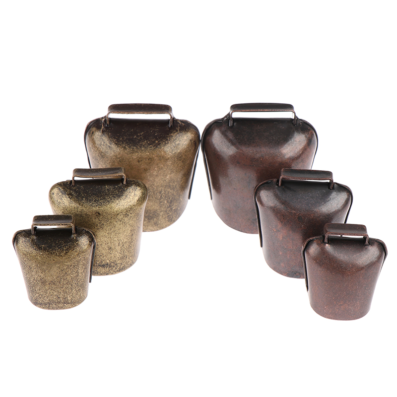 Cloches de bétail de ferme métallique bruyante croustill