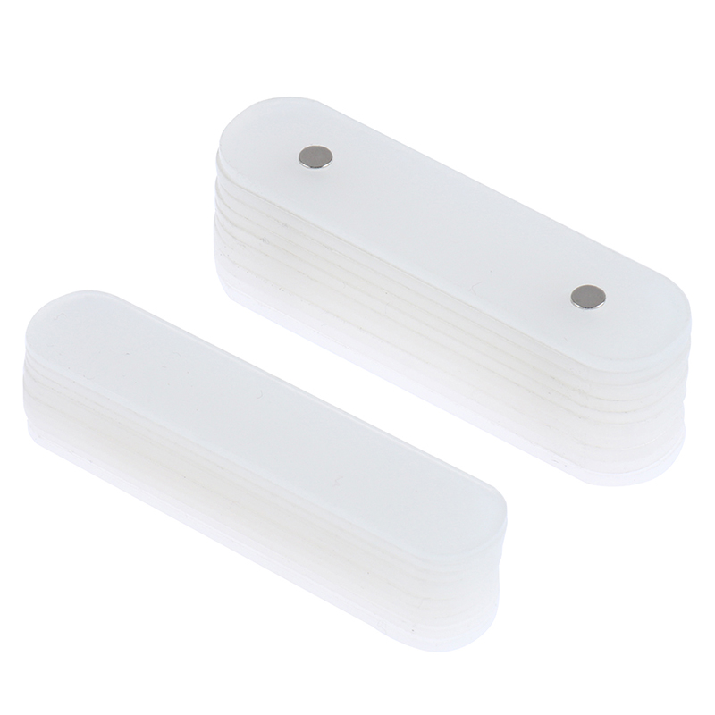 10Pcs Nail Art Tips Sticks Nail Display Acrylic Strips Practice Palette ...