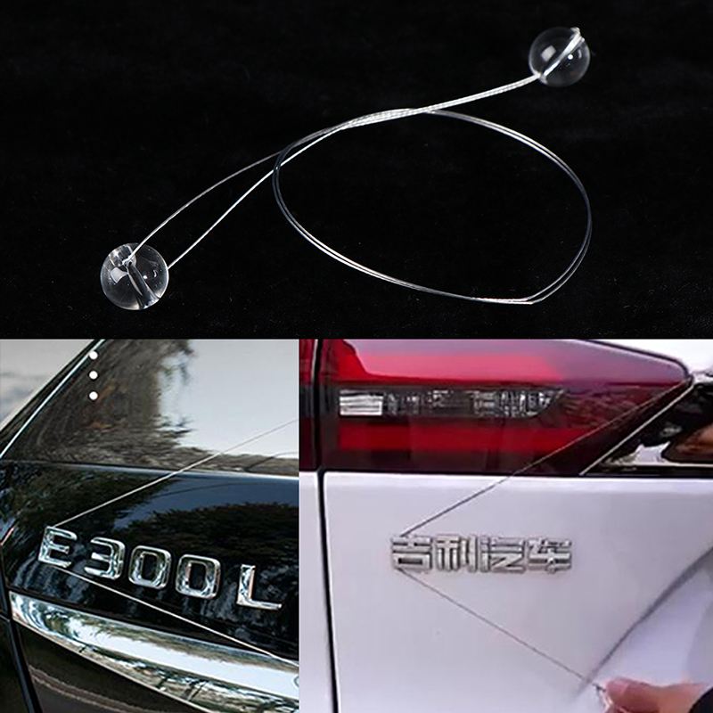 Car Emblem Spoiler décapage d'outil de pelage de pelage véhicule ACCESSOIRES