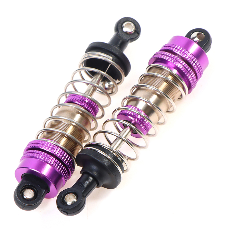 2PCs Metal Front&Rear Universal Shock Absorber for Wltoys 124019 144001 ...