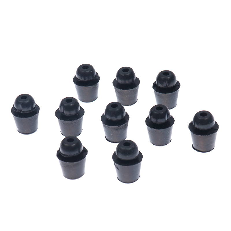 10Pcs Universal Car Door Dampers Buffer Rubber Pad Cover Rubber Anti Shock Cap