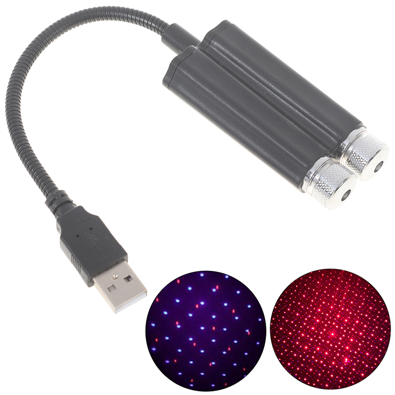 Luce Stella Tetto Auto LED Proiettore Ambiente Stellato Atmosfera Galaxy LightQZ BII