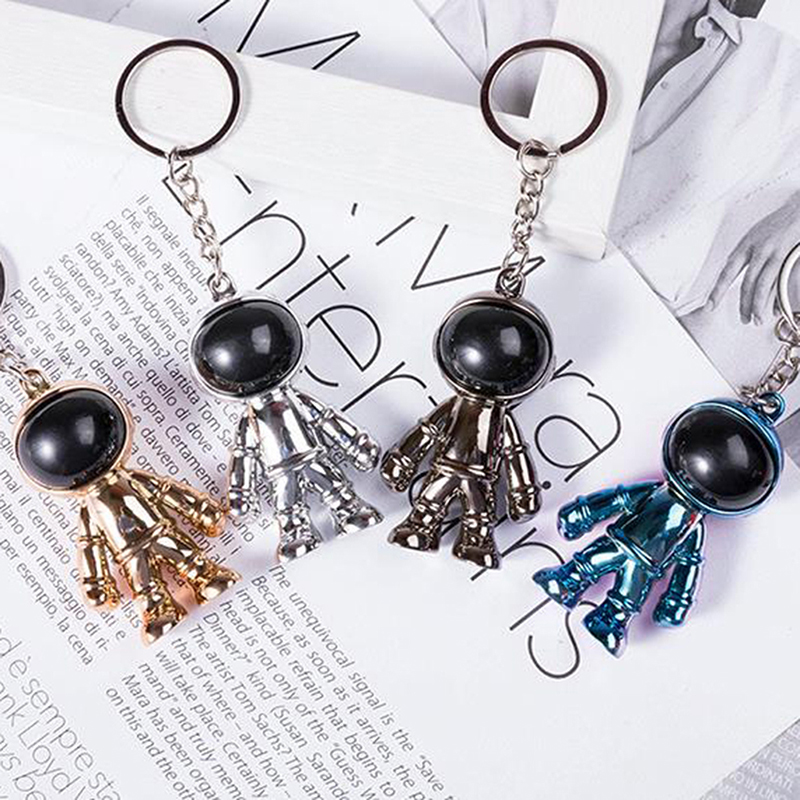 3D Astronaut Space Alien Keychain Alloy Gift For Gadgets For Keychain ...