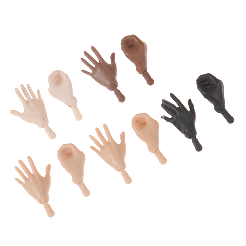 Doll Replacement Hands Elbows Feet DIY Assembling Doll Accessories Doll Parts Pe