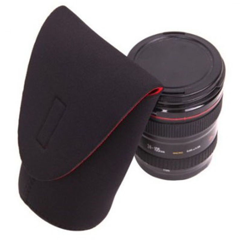 1 pz borsa per obiettivo fotocamera impermeabile custodia completa in neoprene morbido protezione DSLR PAGAH TH
