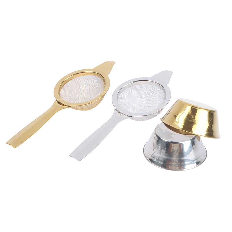 Stainless Steel Mesh Tea Infuser Metal Cup Strainer Strainer Loose Leaf Filte ba