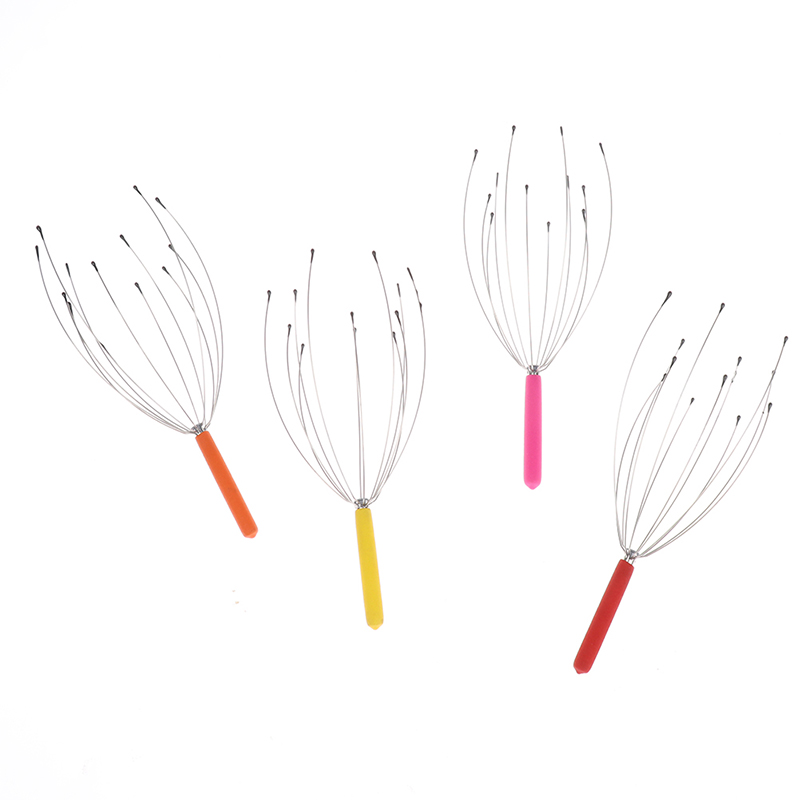 Anti-stress Pain Relief Octopus Head Scalp Neck Stress Release Massager ...