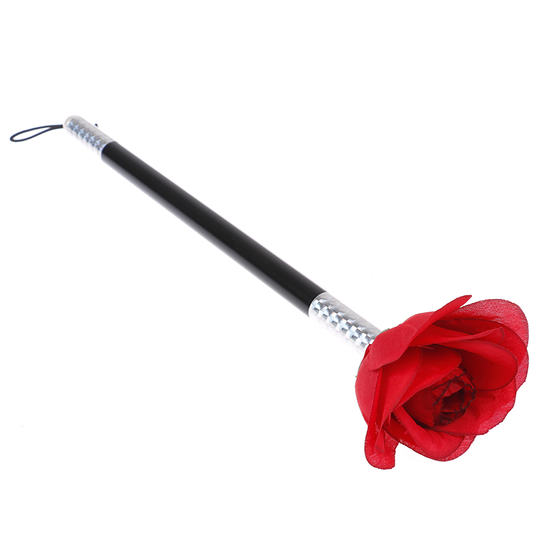 Stick Rose Flower Magic Tricks Flowers Close Up Street Stage Magic Props ba