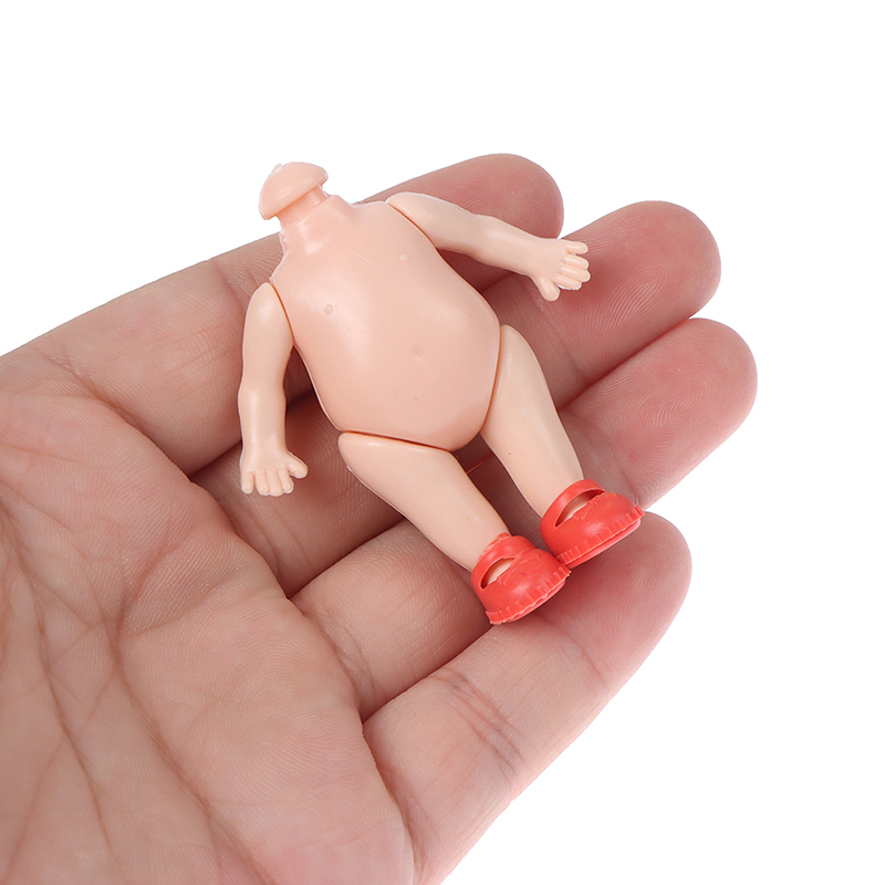 5Pcs Doll DIY Body for Baby Movable Nude Naked Doll Body For girls Doll House Pe