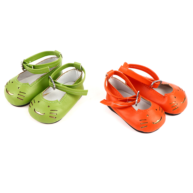 Dolls Shoes Cute Leather Shoes For Baby Doll Mini Toys Shoes 18 Inch 43CM ba