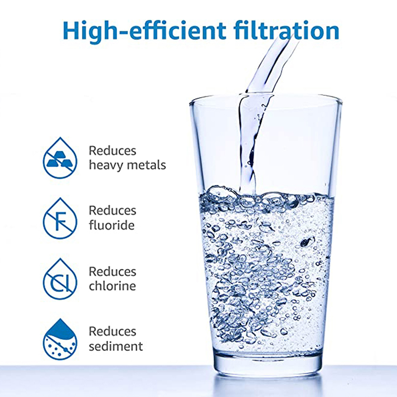 RV Inline Water Filter with Hose Protector Drinking & Washing Filter for RVs