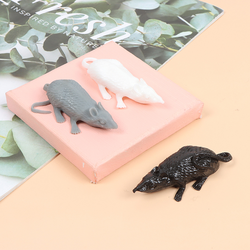 Novelty Gags & Practical Joke Toys Funny Laugh Rubber Rat Stretchy ...