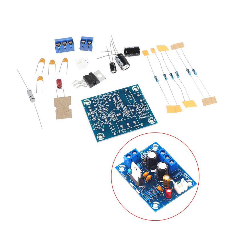 LM1875T mono 30W amplifier board speaker power amplifier PCB DIY kit ...