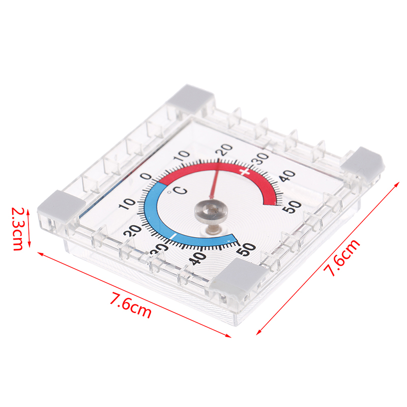 Square Wall Garden Home Graduated Disc Measurement Hot Temperature ...
