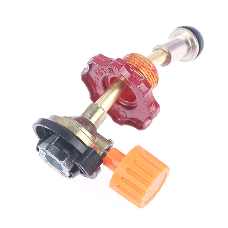 BUTANE GAS CYLINDER Fuel Tank Filler Adapter Charging Inflatable Valve ...