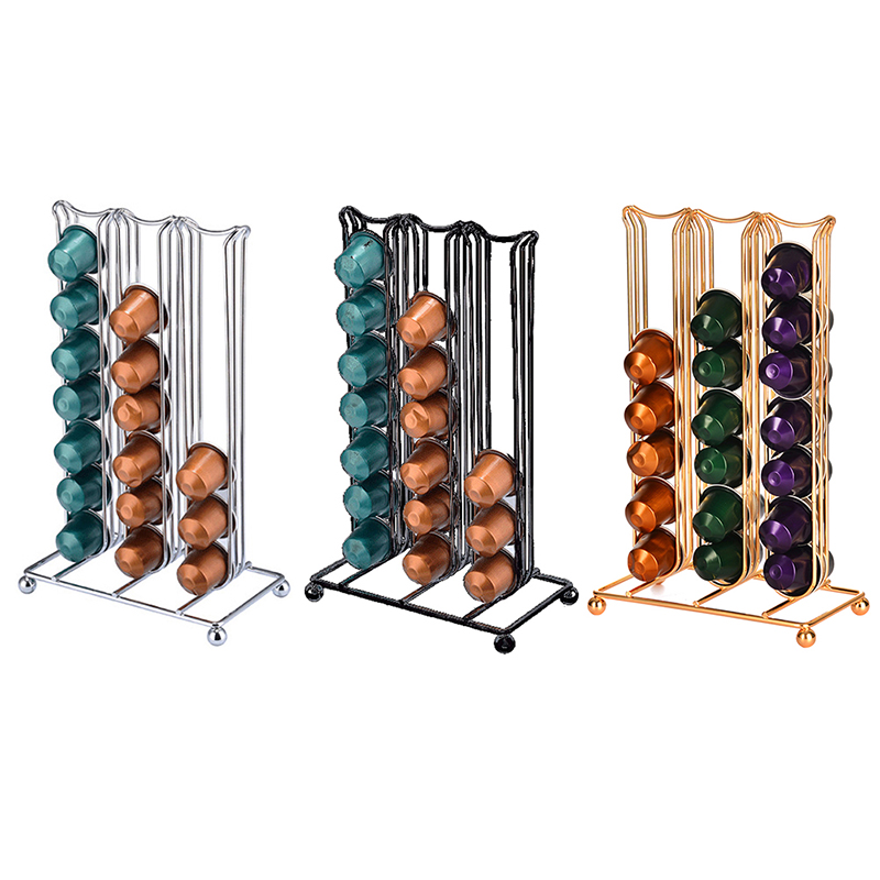Support de capsule de café Stand pour 42 capsules Nespresso Posser de rangement