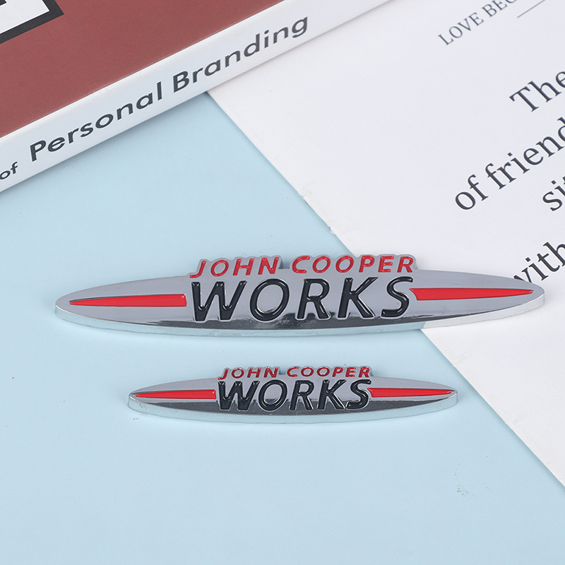 Applicable à Mini Mini Modified John Cooper Works Metal Car Sticker