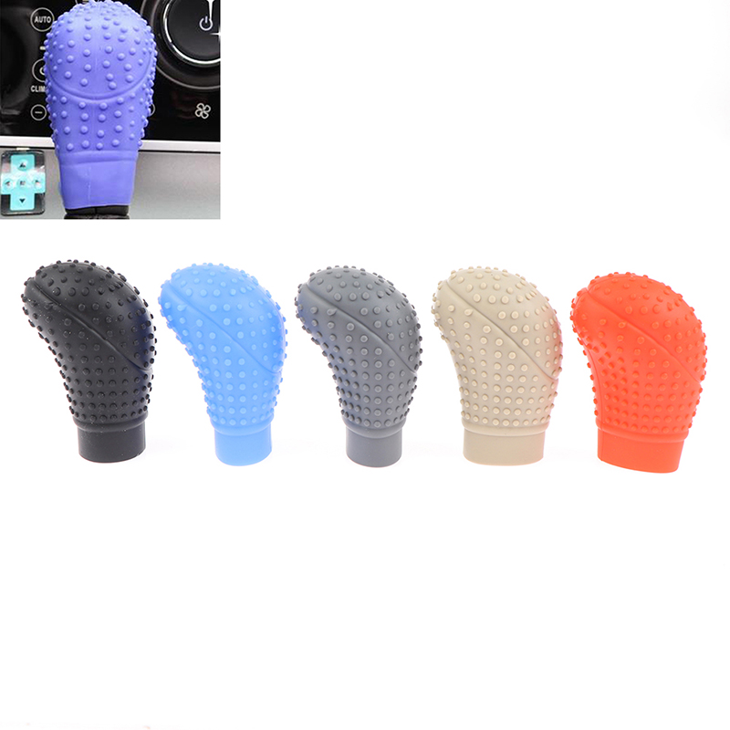 Coperchio manopola cambio cambio auto in silicone universale trasmissione automatica S0