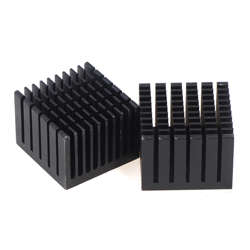 2PZ 40x40x30mm Raffreddamento Radiatore Scaldante Alluminio per Chip Elettronico LED CR Sn