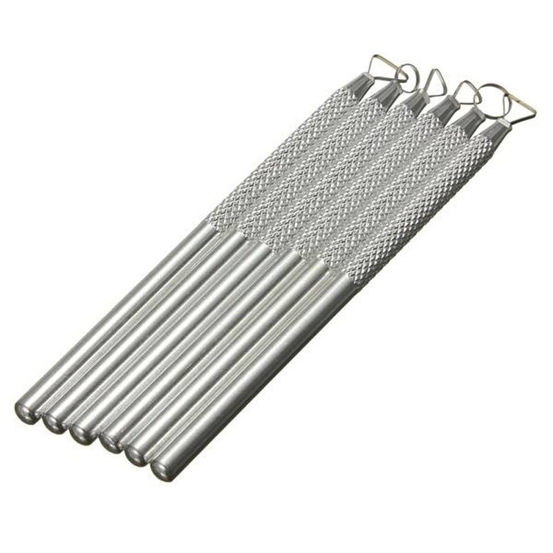 6 PCS Polymer Clay Tools Pottery Ceramics Ribbon Sculpting Tools Set Craft Ar Pe