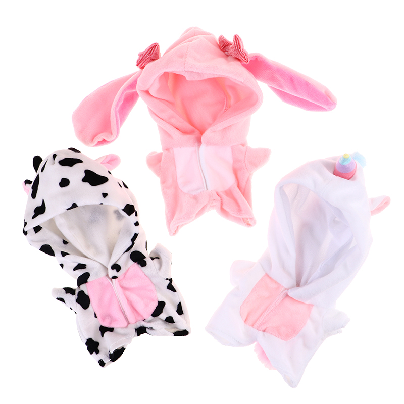 Hand-made suit 20cm Shark Dinosaur Doll Clothes Stuffed Gift Doll accessories Pe