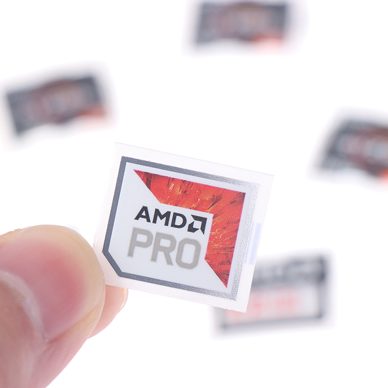 5PCS AMD PROCESSOR Series Label Sticker A9 PRO E2 Ryzen 3 5 7 Logo DIY ...