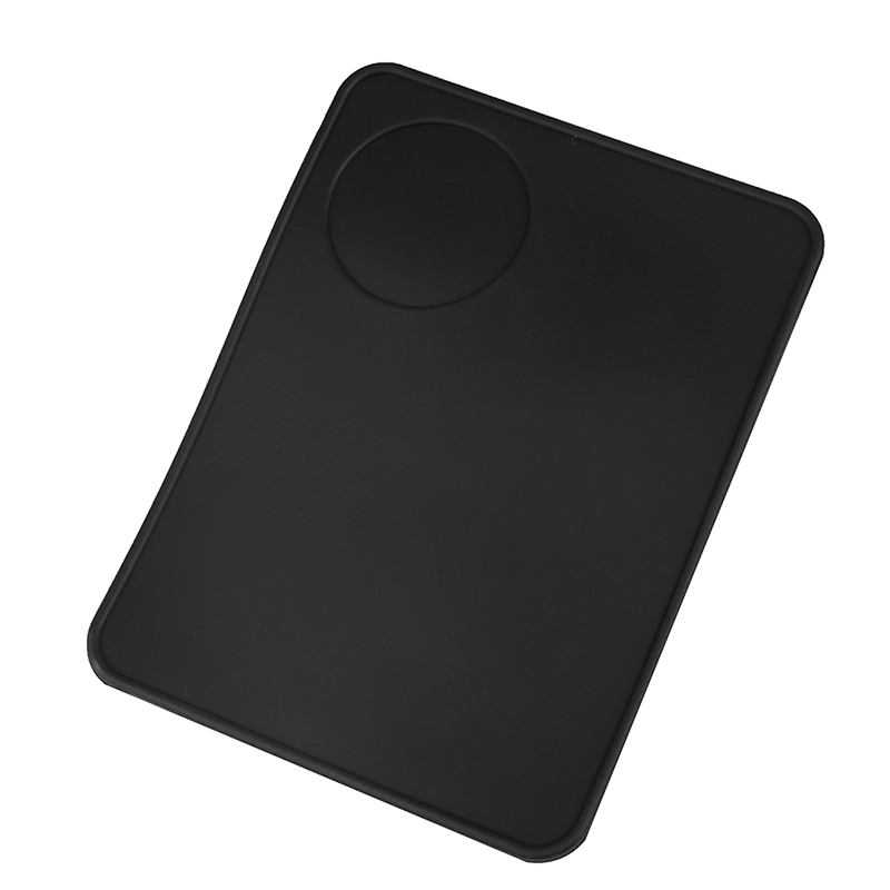 Tappetino espresso in gomma silicone per uso alimentare 8 x 6 pollici (21 cm x 15 cm) manomissione caffè ""T Th