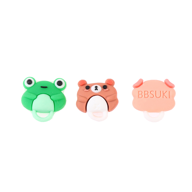 1PCS 1/6 1/8 1/12 Miniature Cartoon Pacifier For DIY Doll Accessories Toys Pe