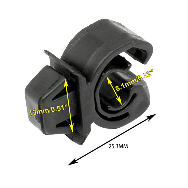 10pcs Bonnet Rod Hood Support Prop Stay Clip Holder Clamp 1180216 pour Vauxhall