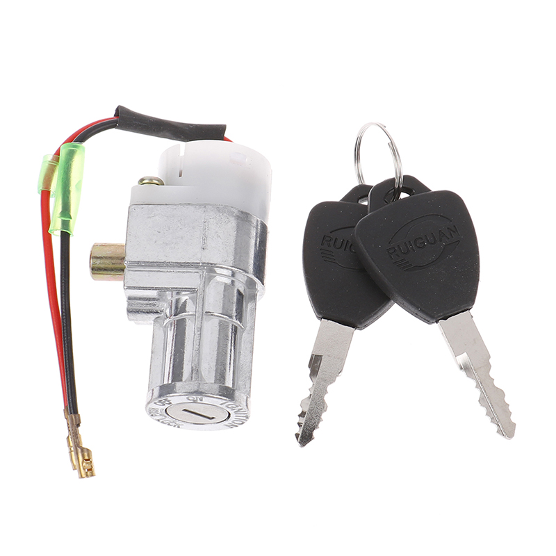 Battery Chager Mini Lock with 2 keys For Motorcycle Scooter E-bike Electric  H❤W