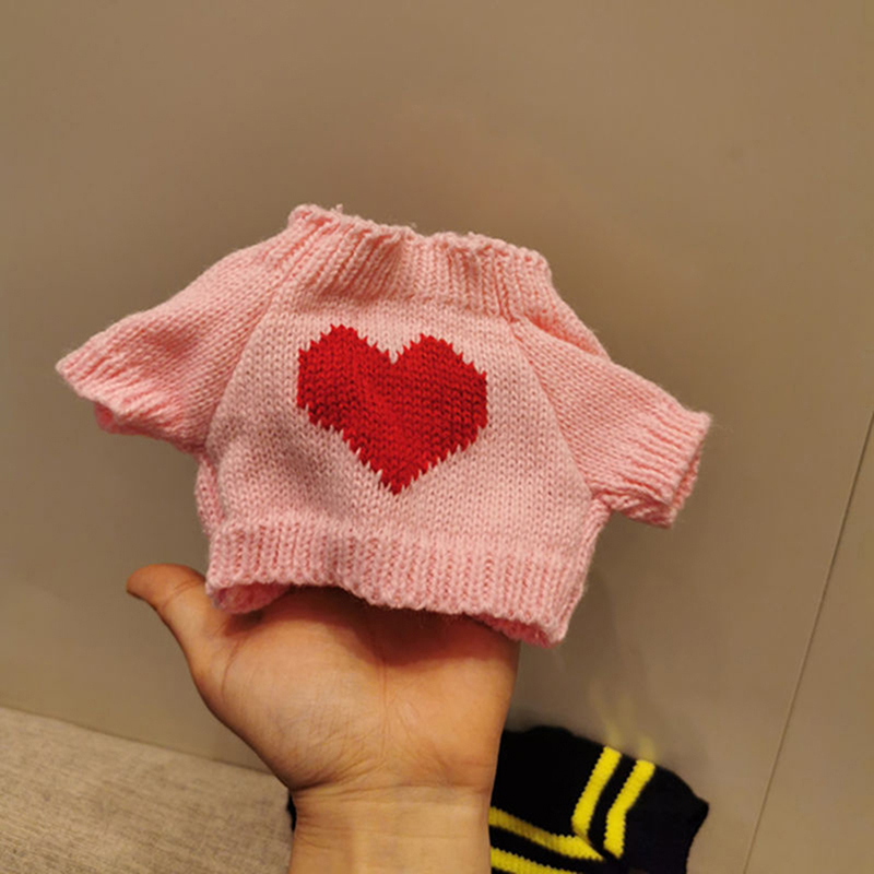 1pc Soft Mini Duck Clothes 30cm Accessories Cute Plush Toy Dolls Sweater Clot Pe