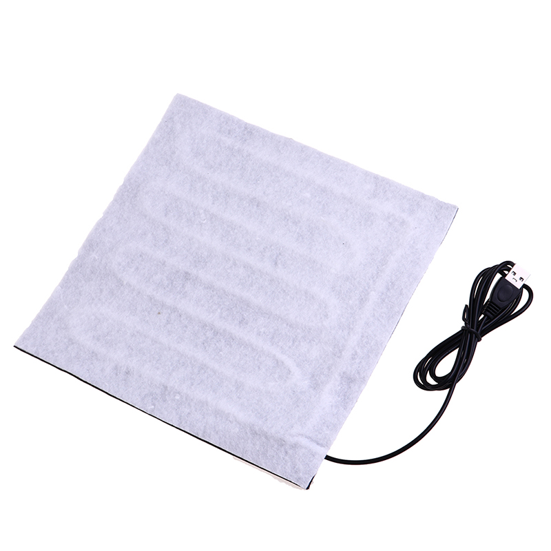 22x22cm 5V USB Pet Warmer Heating Pad Electric Heater Pad Winter Warm Carpet H❤W
