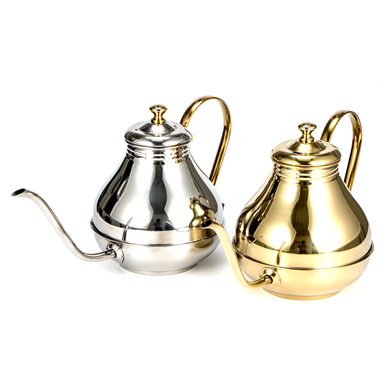 Contenitore per caffè bocca fine beccuccio lungo versare a goccia bollitore per caffè macchina per caffè tè p