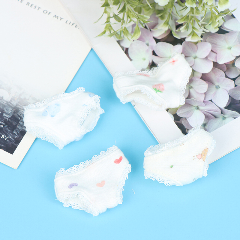 Mutandine per bambola 16 vestiti carini bamboli bamboli briefing Accessori  Pe