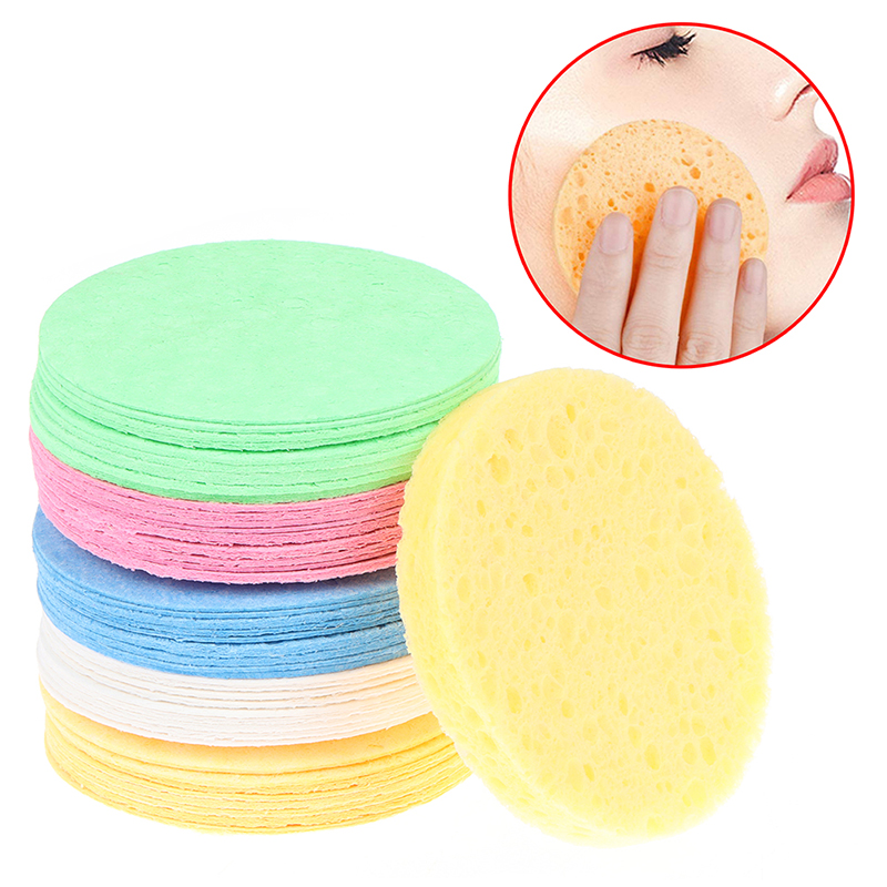 10pcs Facial Sponges Compressed Facial Sponge for Facial Cleansing ...
