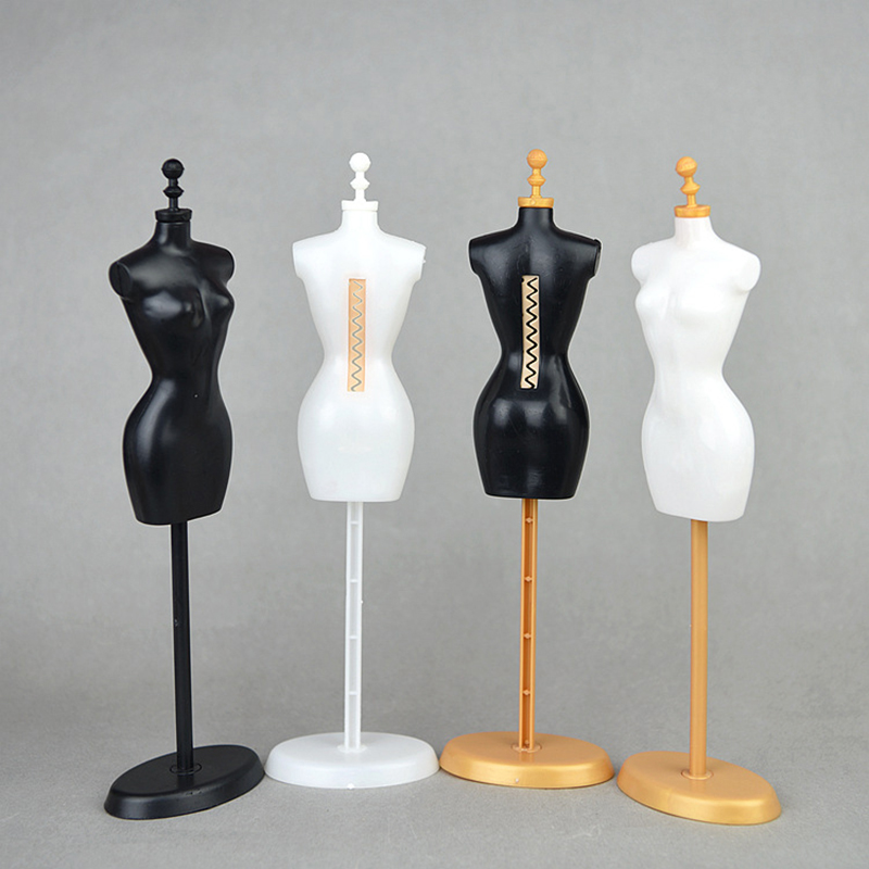 1Pc 1/6 Dollhouse Display Stand Holder Dolls Dress Clothes Gown Mannequin Mod Pe