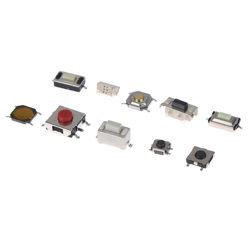 250Pcs Micro Switch Assorted Push Button Tact Switches 25Types Switch ...