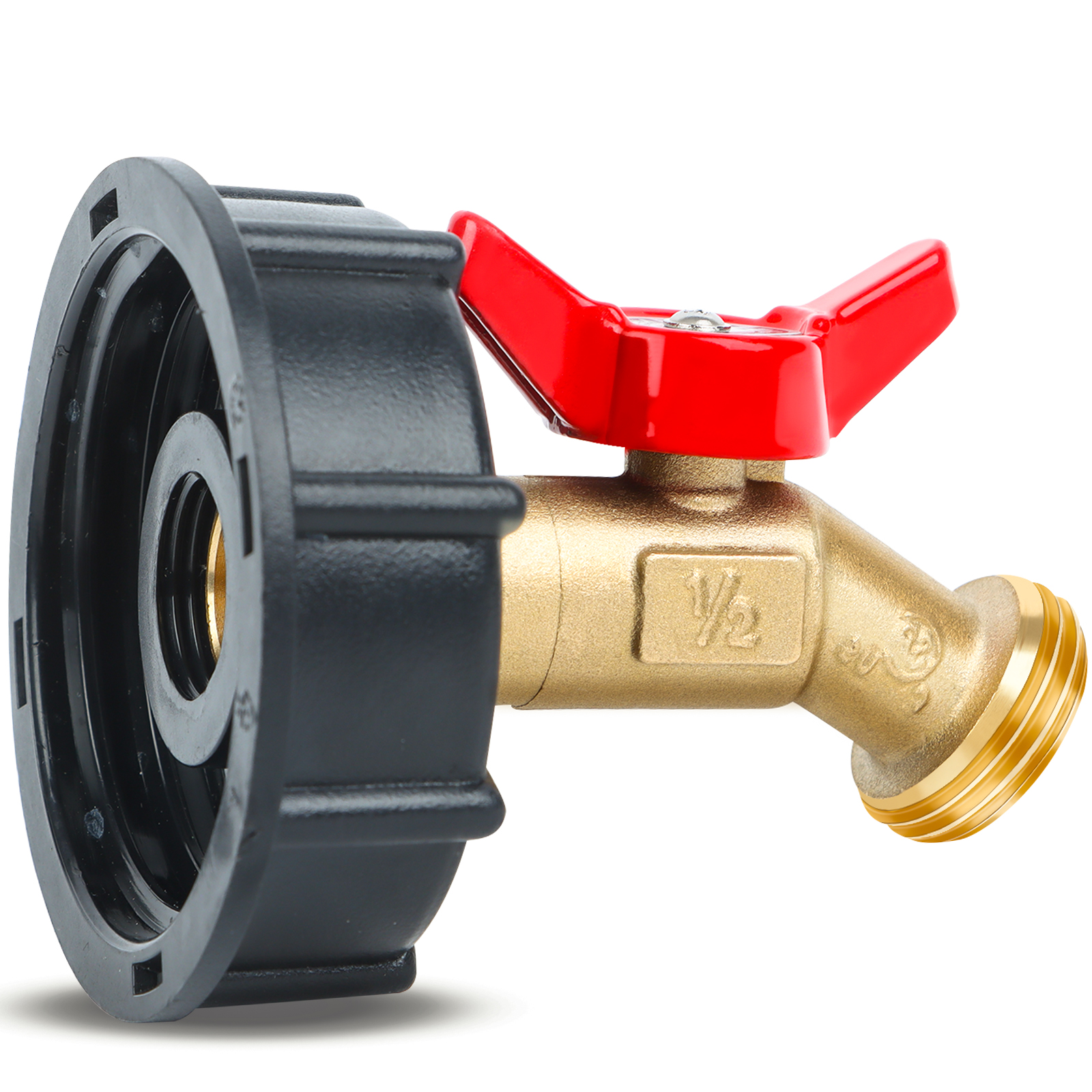 275-330 gallons IBC Tote Adaptateur de réservoir d'eau 2 "