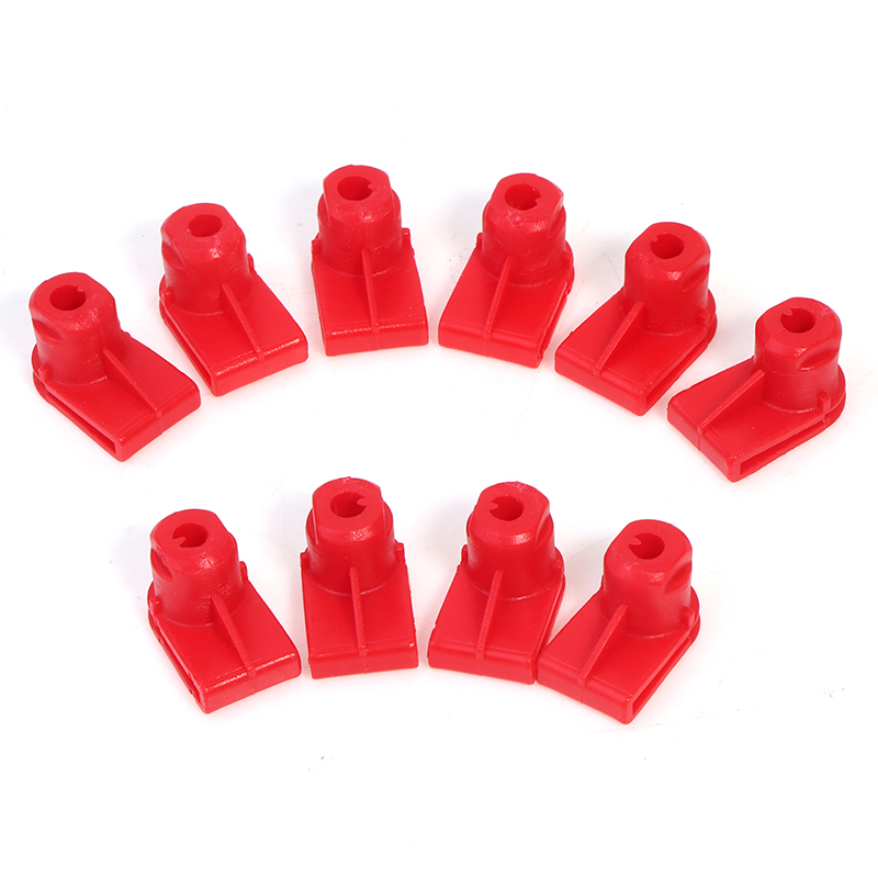 10pcs Clips de pare-chocs en plastique