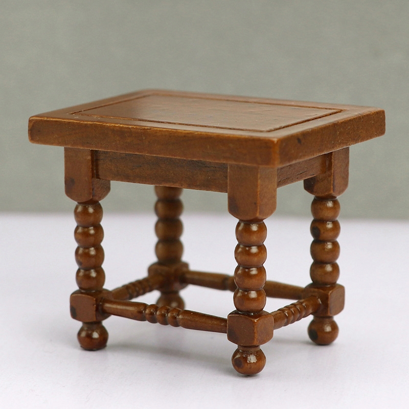 1:12 Dollhouse Miniature Coffee Table Bedside Stool Doll Furniture ...